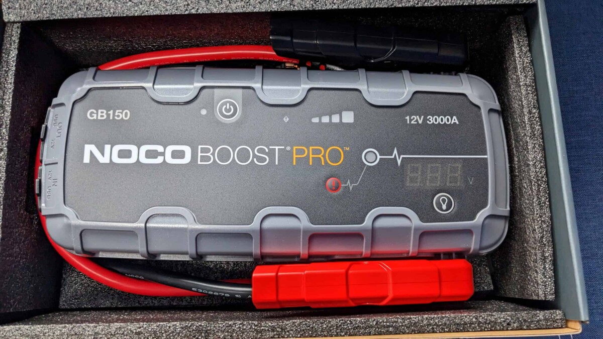 NOCO Boost GB150 – 12V 3000A 89Wh Lithium Jump Starter
