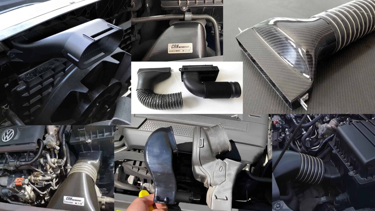 Factory intake air guide modifications for VW Polo 6R/6C – solutions ...